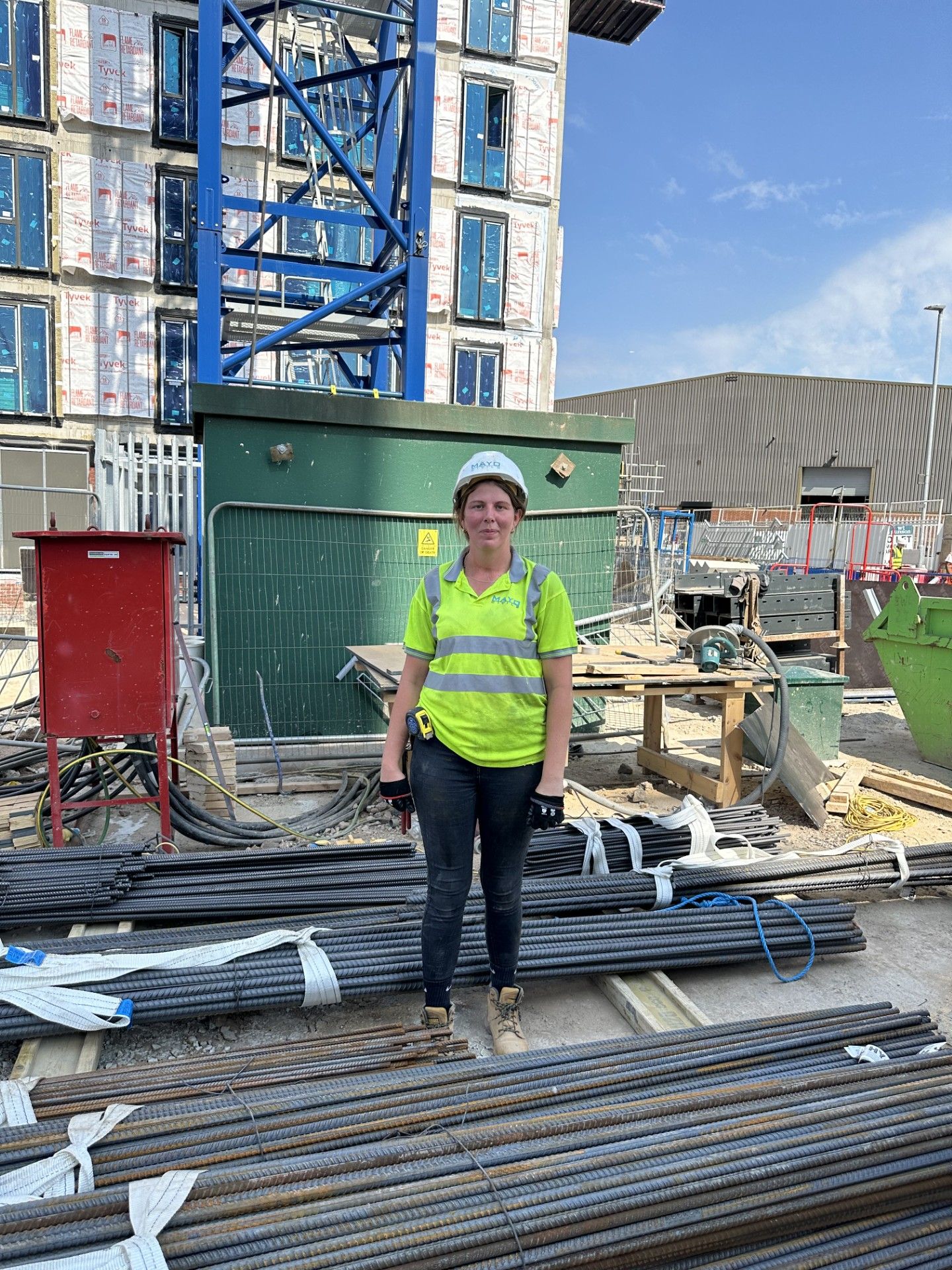 Toni’s journey from HMP Styal to steel fixing - Women and Manual Trades